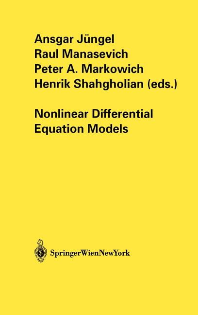 Nonlinear Differential Equation Models, (Hardcover) - Walmart.com