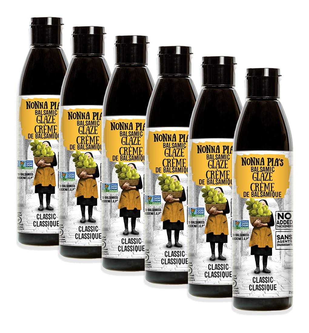 Nonna Pia's, Balsamic Glaze, Classic (Pack of 6) - Walmart.com