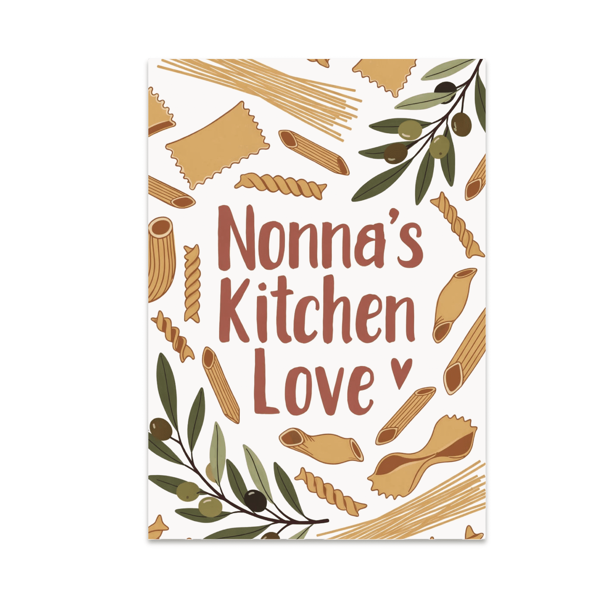 Nonna's Kitchen Love Poster - Italian Kitchen Decor - 13x19 Poster ...