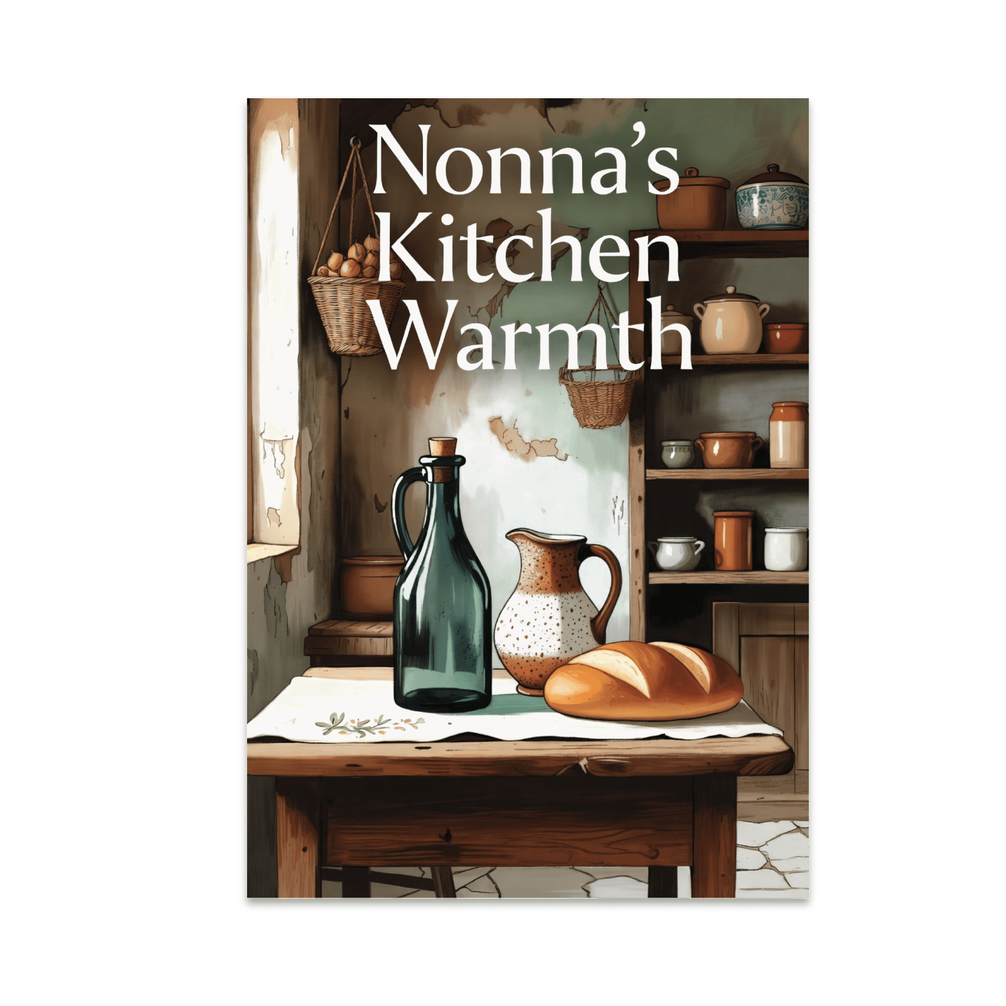 Nonna's Kitchen Warmth - Italian Kitchen Art - 13x19 Poster Print ...
