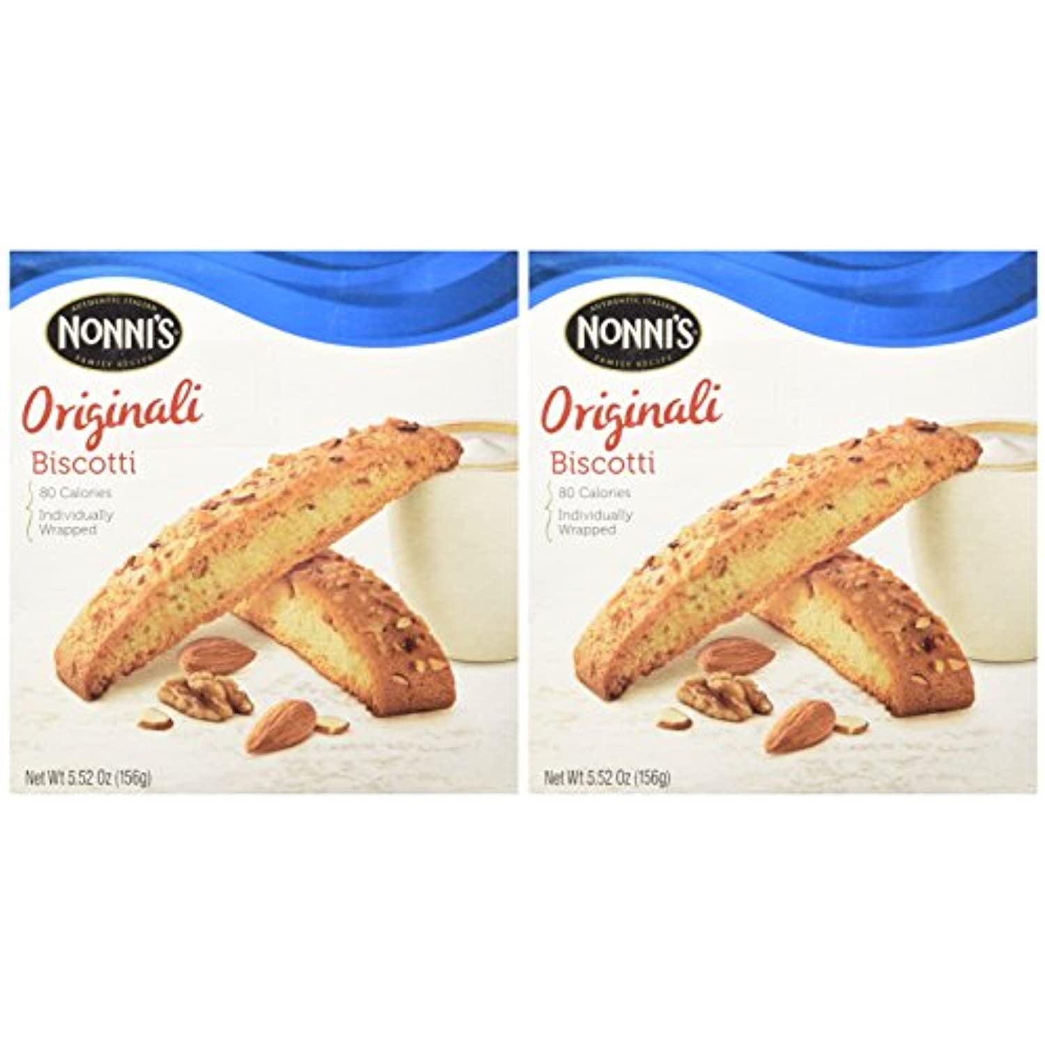 Nonnis Original Biscotti, 5.52 Ounce, Pack of 2, Made in USA - Walmart.com