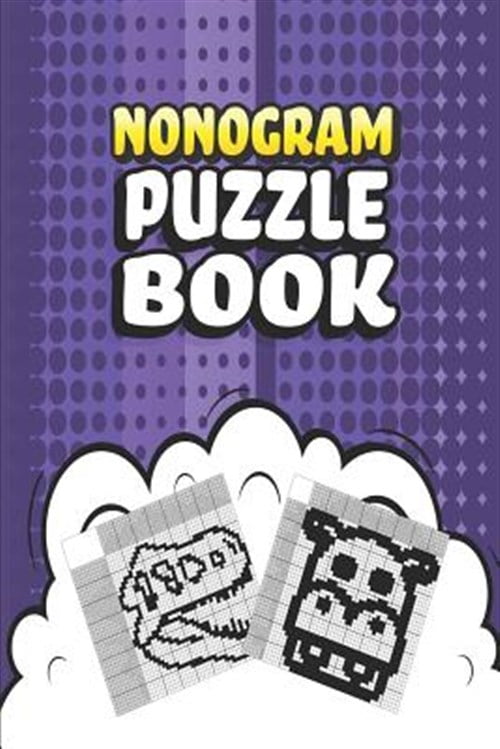 Nonogram Puzzle Book: 62 Mosaic Logic Grid Puzzles For Adults and Kids ...