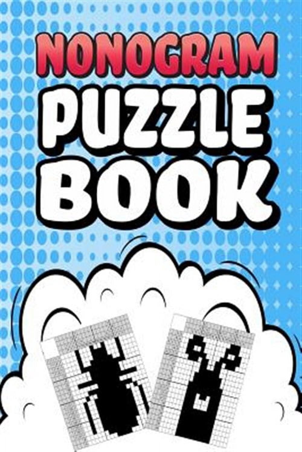 Nonogram Puzzle Book: 75 Mosaic Logic Grid Puzzles For Adults and Kids ...