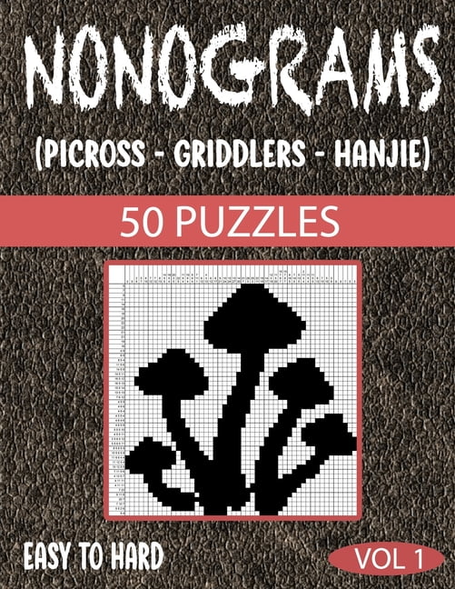 Nonograms Picross Griddlers Hanjie: Nonograms Book Logic Pic Griddler ...