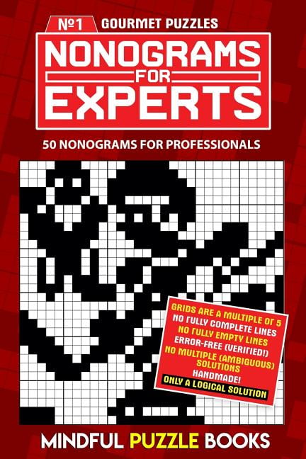 Hanjie Nonograms for Experts: 50 nonograms for professionals, Book 1 ...