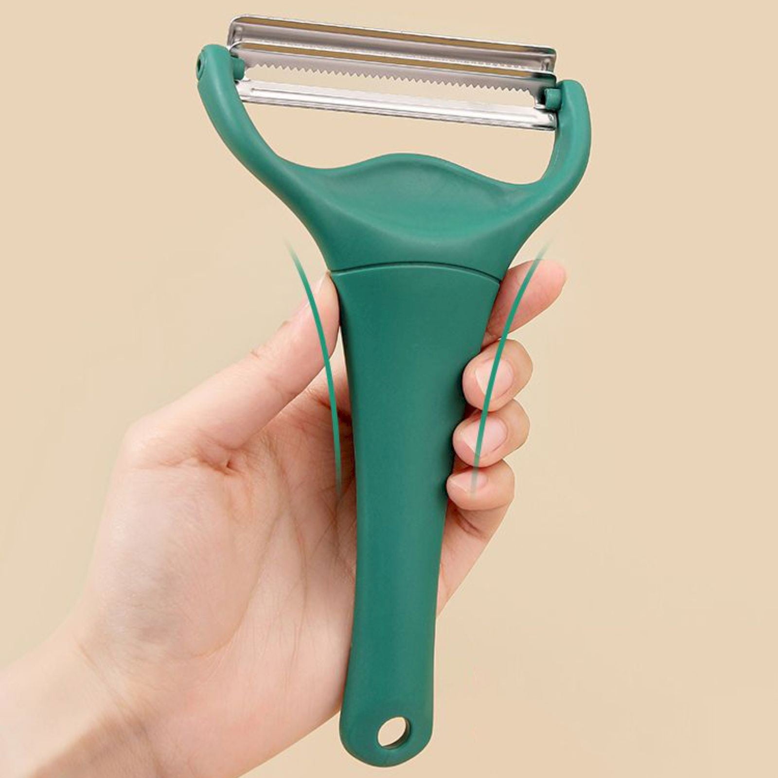 HomeNest Nonoji MAX Japanese Cabbage Peeler, Dual Blades, Non-Slip ...