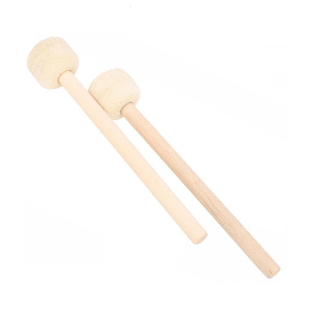 Nonslip Drum Mallets Stick Wood Handle Percussion Drumstick for Snare ...