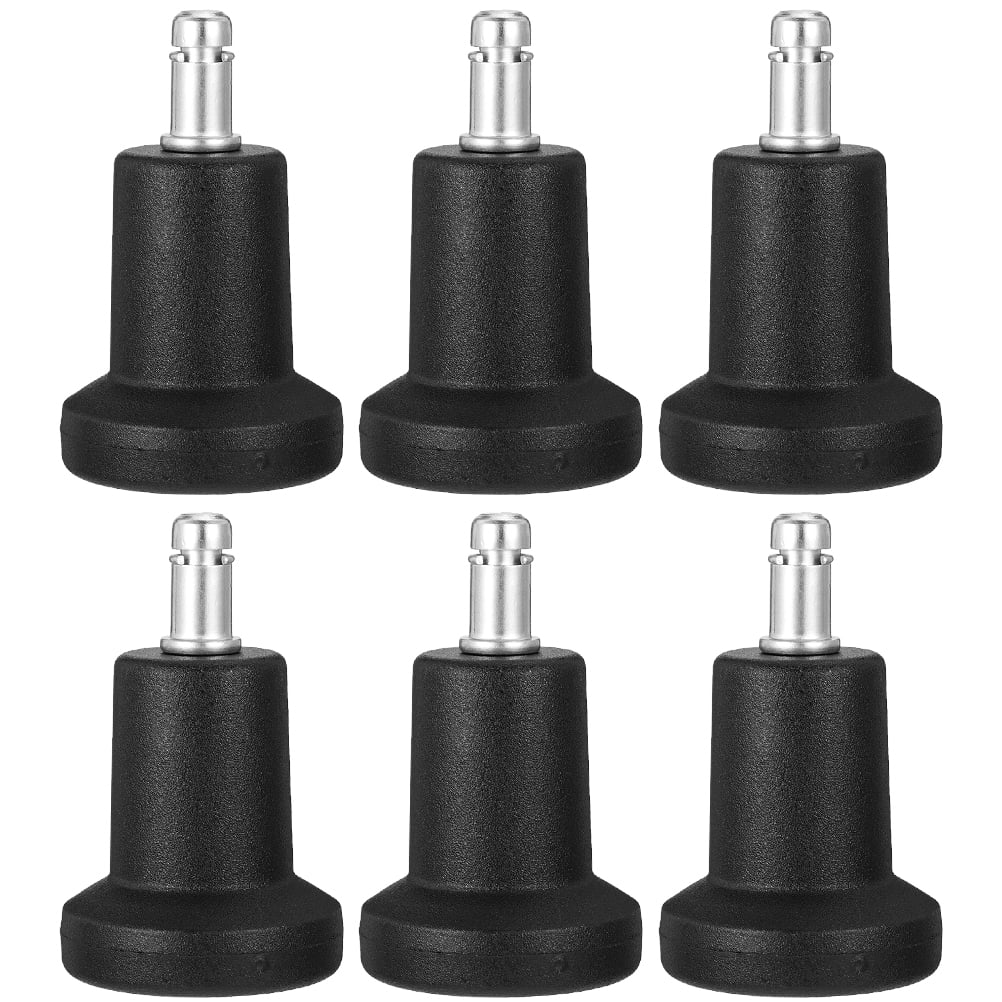 Nonslip Wheels Casters,6Pcs Chair Plug-in Pad Chair Fixed Feet Office ...