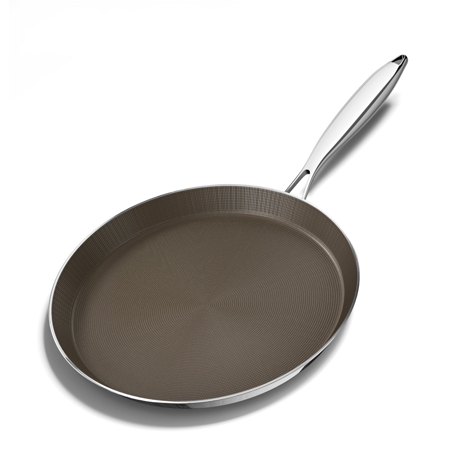 Innerwell 12inch Nonstick Crepe Pan Stainless Steel Ceramic Coating ...