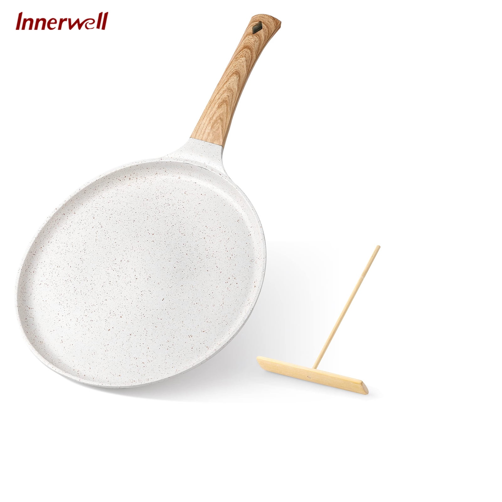 Customer reviews for Innerwell 8inch Nonstick Crepe Pan Flat Skillet ...