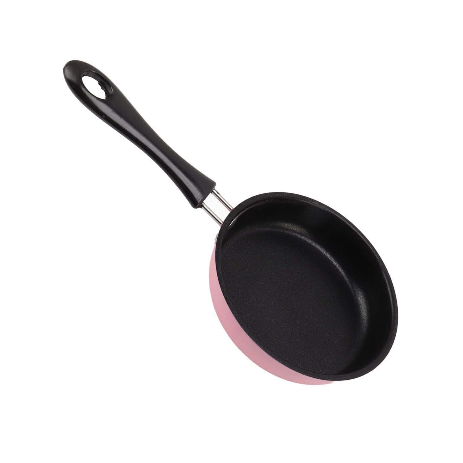 Nonstick Egg Pan Small Frying Pan, 5 Inch Single Egg Skillet, Stainless ...