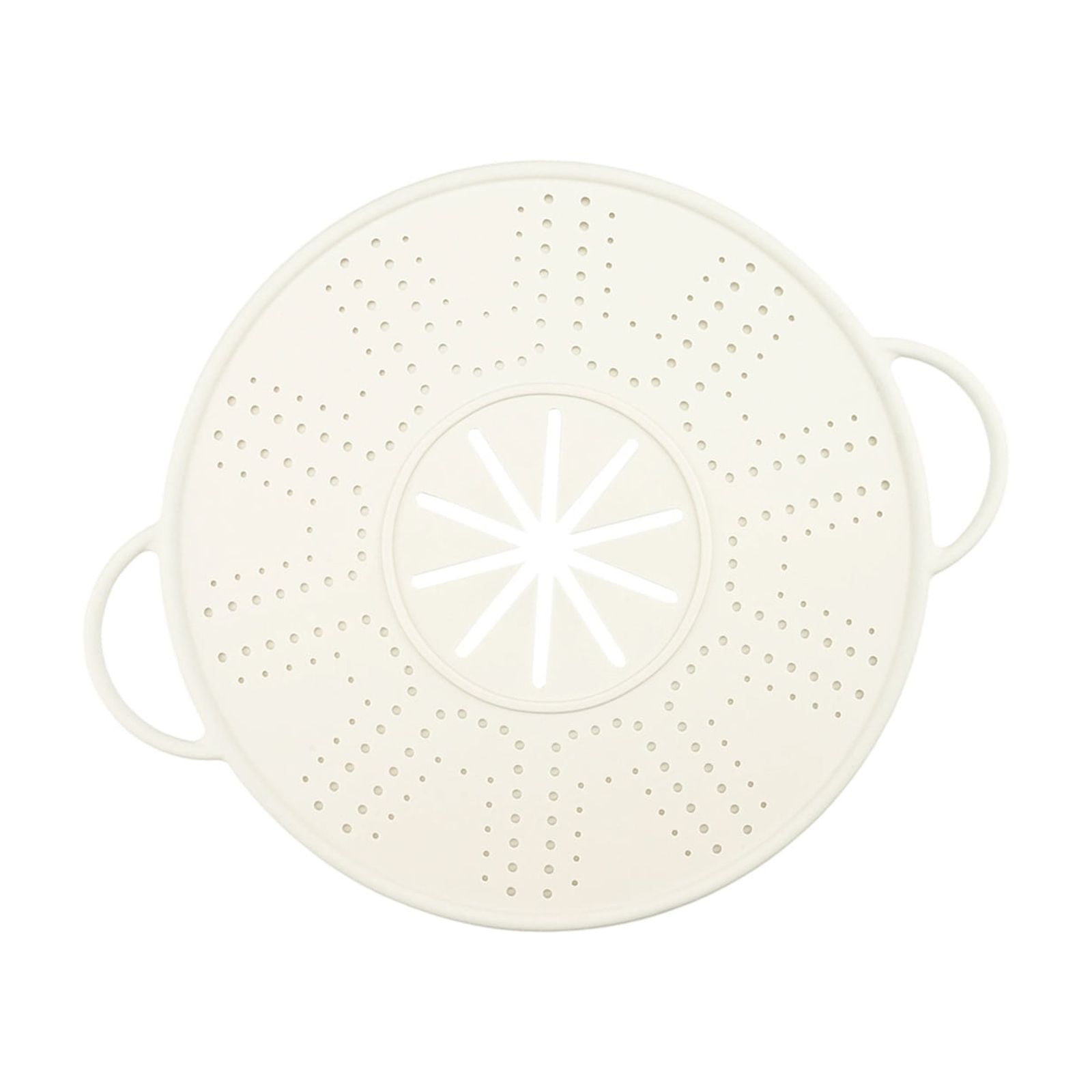 Nonstick Elastomer Spatter Screen Oil Strainer Lid Heat Immune Kitchen ...