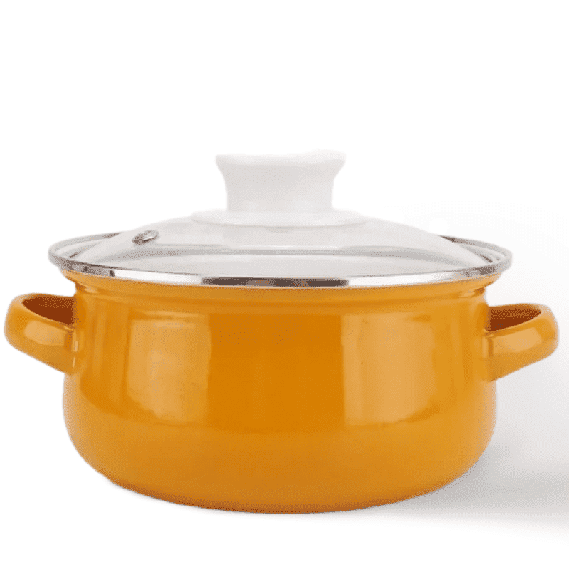 Ink Craft 4.5 Qt Nonstick Porcelain Enameled Stockpot - Walmart.com