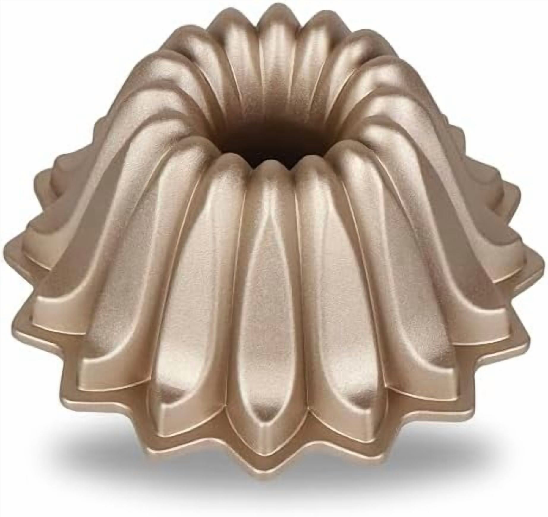 Nonstick Fluted Cake Pan, Perfect for Fluted Cakes, Die Cast Aluminum ...