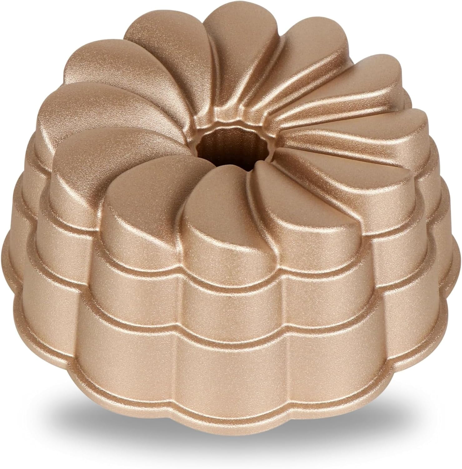 Nonstick Fluted Cake Pan, Perfect for Fluted Cakes, Die Cast Aluminum ...
