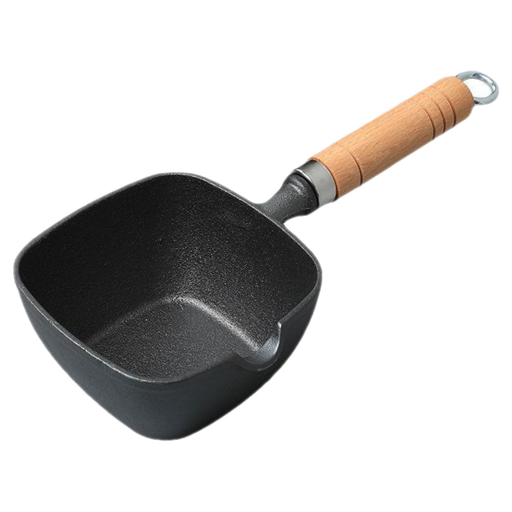 Nonstick Frying Pan Mini Pancake Square Pans Butter Pot with Lid Egg ...