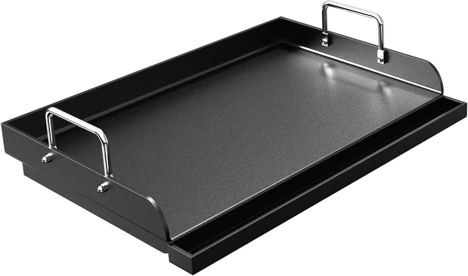 Nonstick Griddle for Gas Grill, 23" x 16" Ceramic Coated Flat Griddle ...