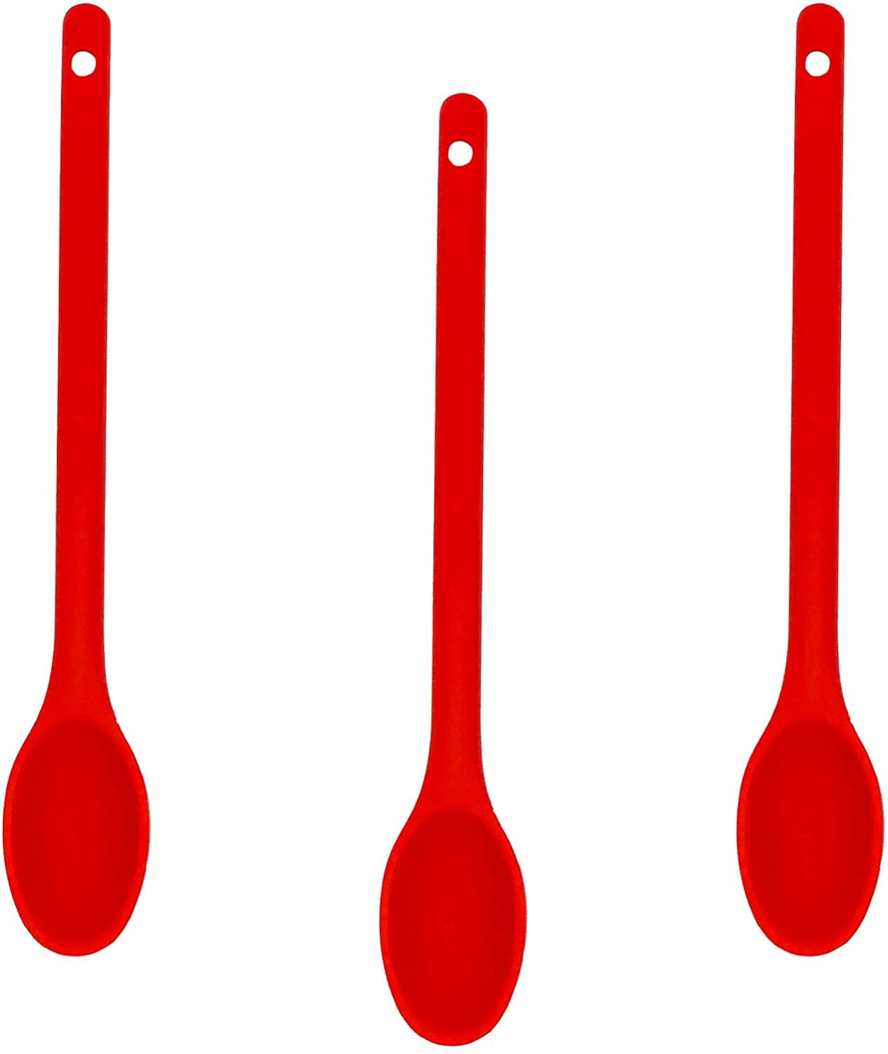 Nonstick, Heatproof Set for Cooking Mix & Stir Premium Silicone Baking ...