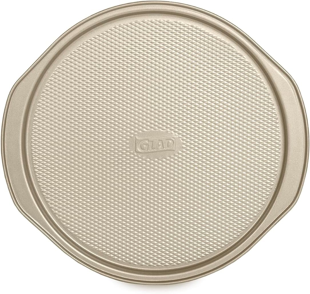 Nonstick Large Pizza Pan for Oven | Round Baking Tray | Textured ...