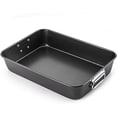 Nonstick Lasagna Pan 3 Inch Deep, 9x13 Baking Pan, Rectangular Sheet ...