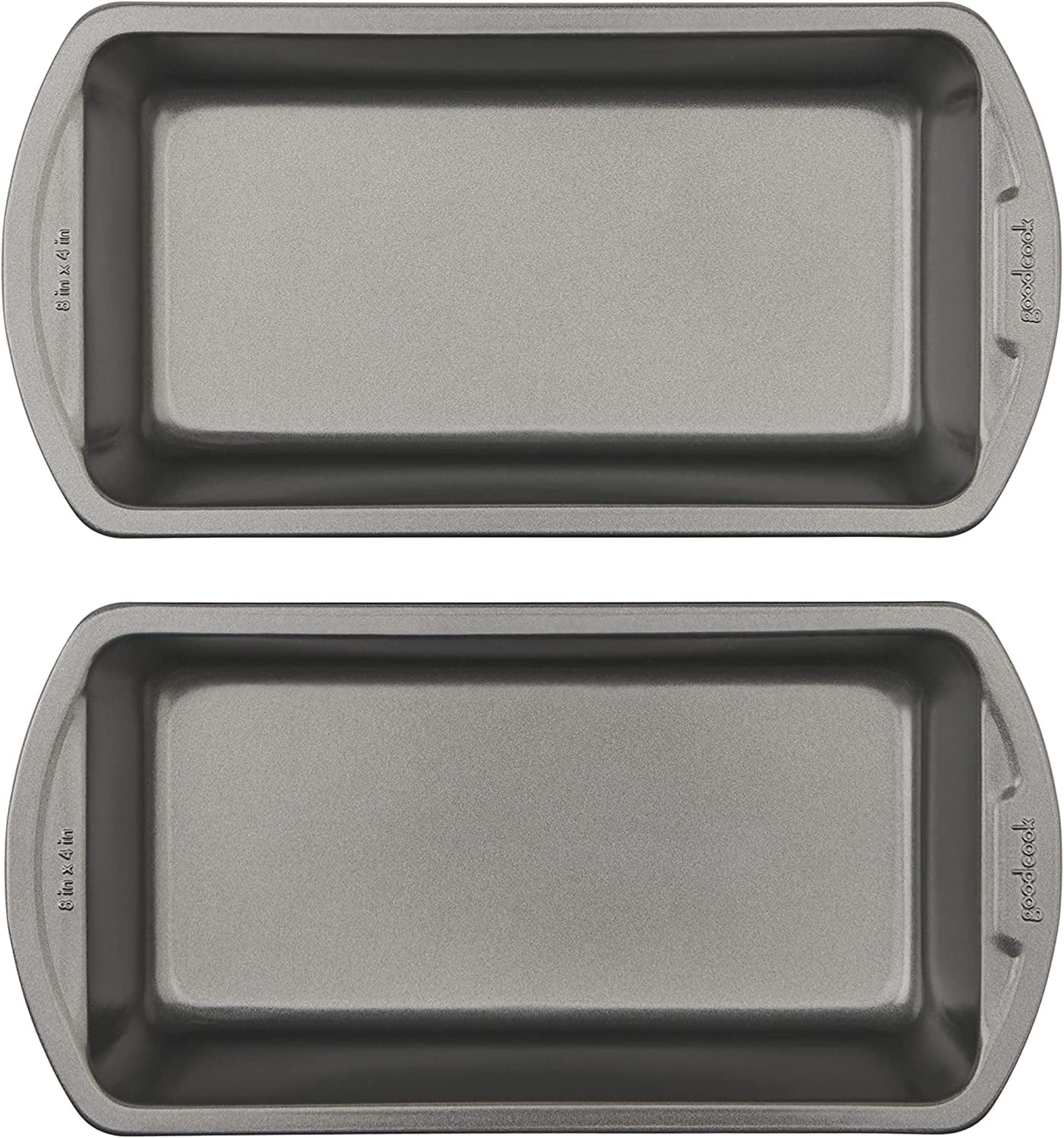 Nonstick Loaf Pan 8 x 4-Inch Heavy-Duty Steel Bakeware with Easy-Clean ...