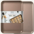 Nonstick Non-Toxic 18-inch Half Baking Sheet 2-Pack | Premium Extra ...