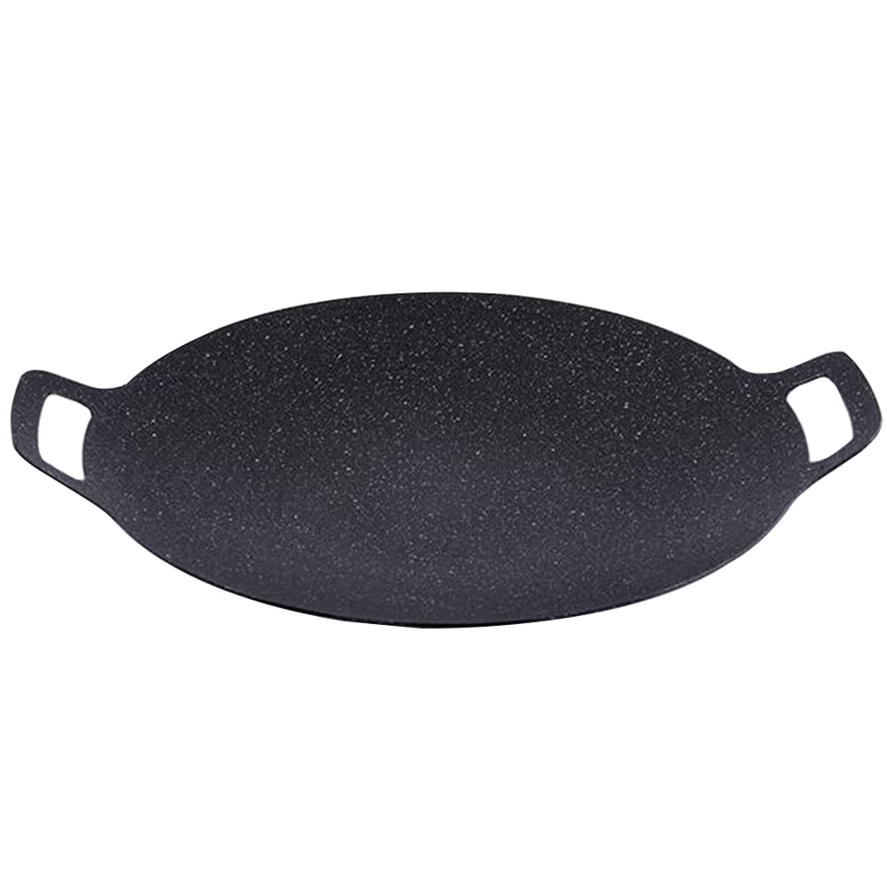 Nonstick Pan Stove Burger Plate Korean BBQ Baking Pans Outdoor Grilled ...