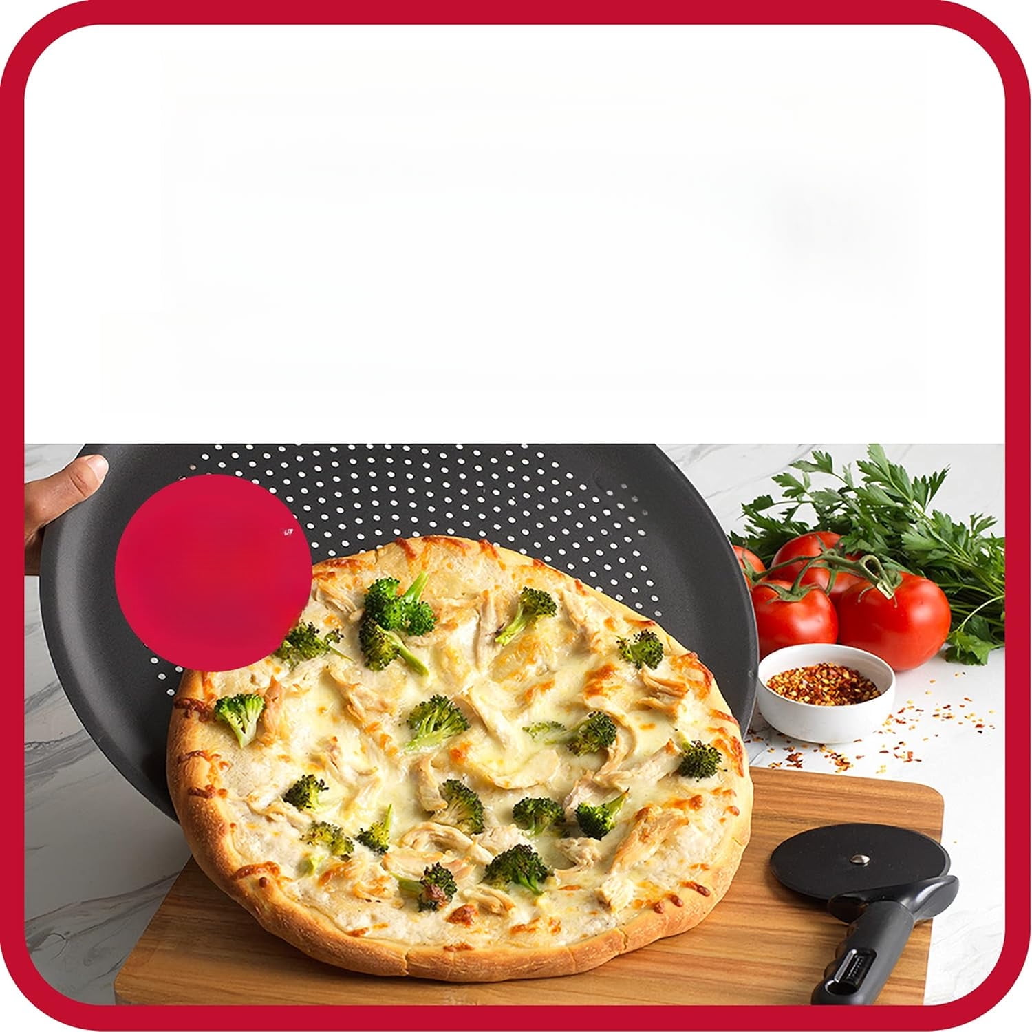 Nonstick Pizza Pan - Walmart.com