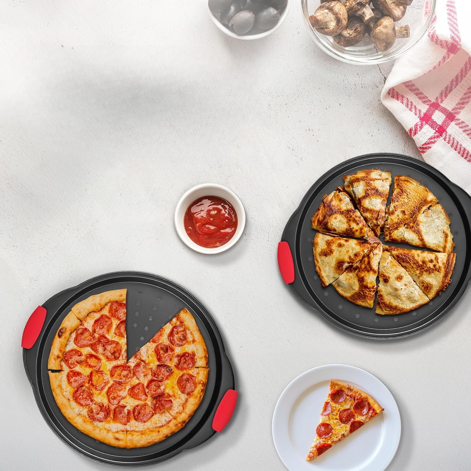 Nonstick Pizza Tray - Walmart.com