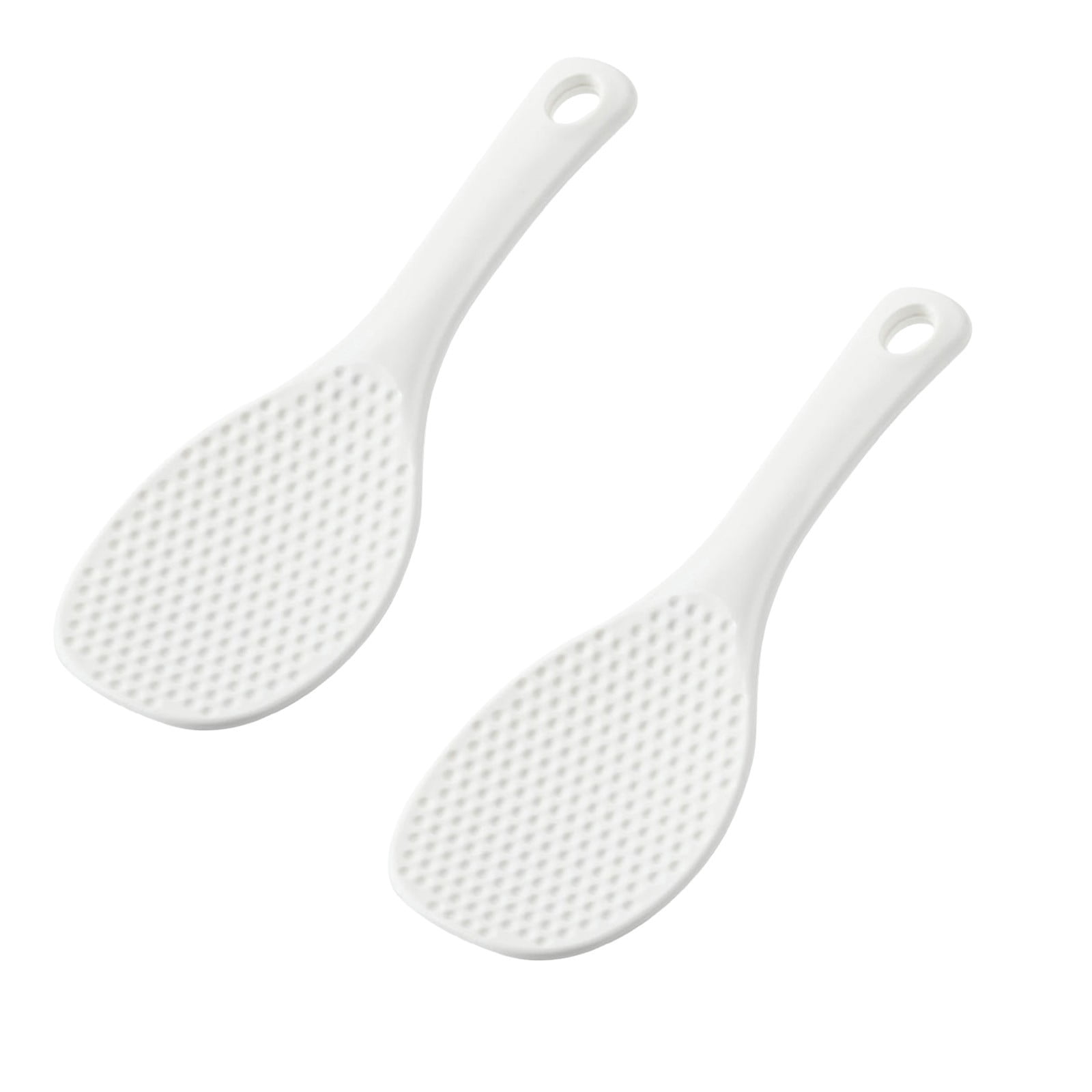 Nonstick Plastic Rice Paddle, Easy Clean Serving Spoon, Textured ...