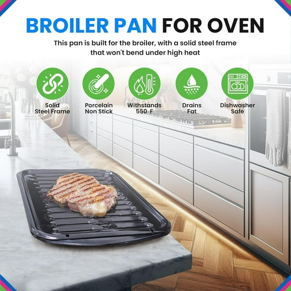 Small Broiler Pan With Rack