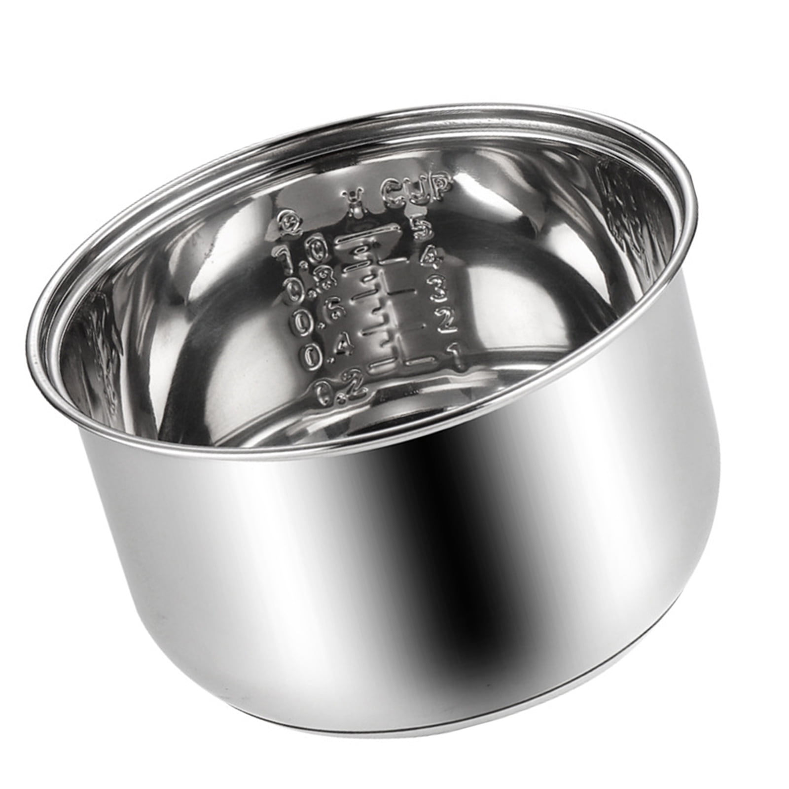 Nonstick Rice Cooker Inner Bowl 304 Stainless Steel Construction Even ...