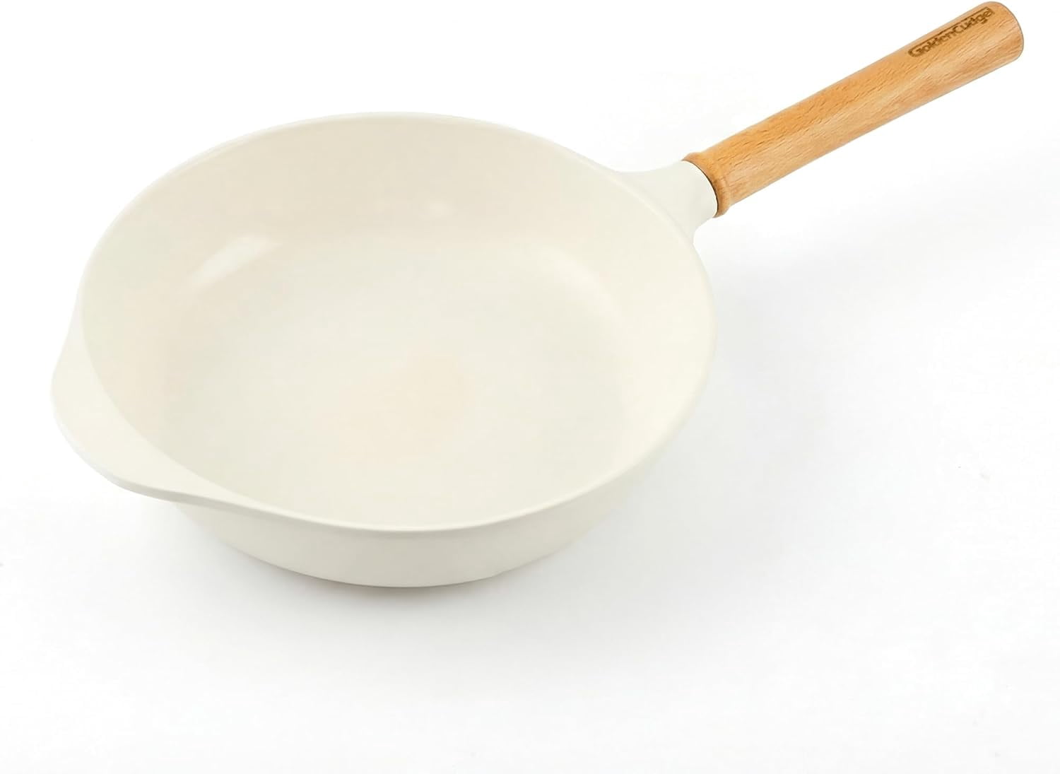 Nonstick Skillet with Lid ,10 Inch Deep Frying Pan, Toxin-Free Ceramic ...