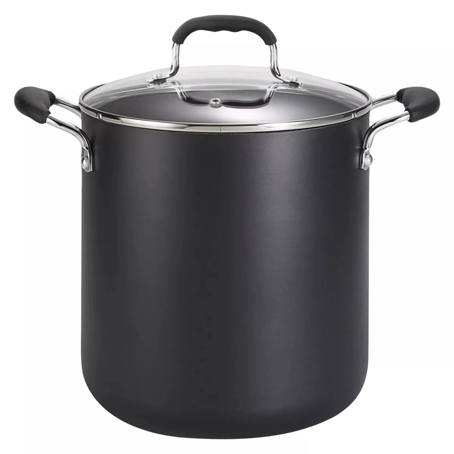Nonstick Stockpot With Lid 12 Quart, Oven Broiler Safe 350F, Stay-Cool ...