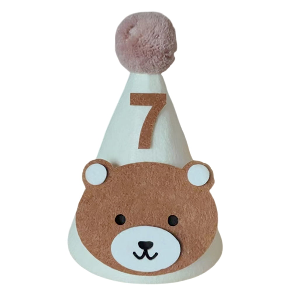 Nonwoven Fabric Infants Party Caps Props with 1-9 Number for Special ...