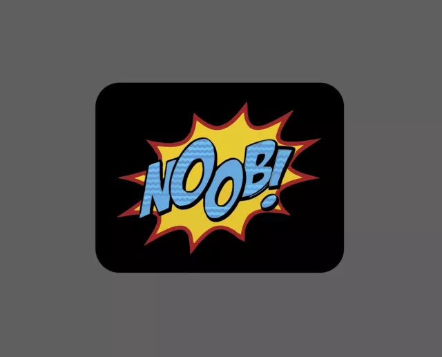 Noob Sticker Gaming Waterproof Sticker Phone Decal Water Bottle ...