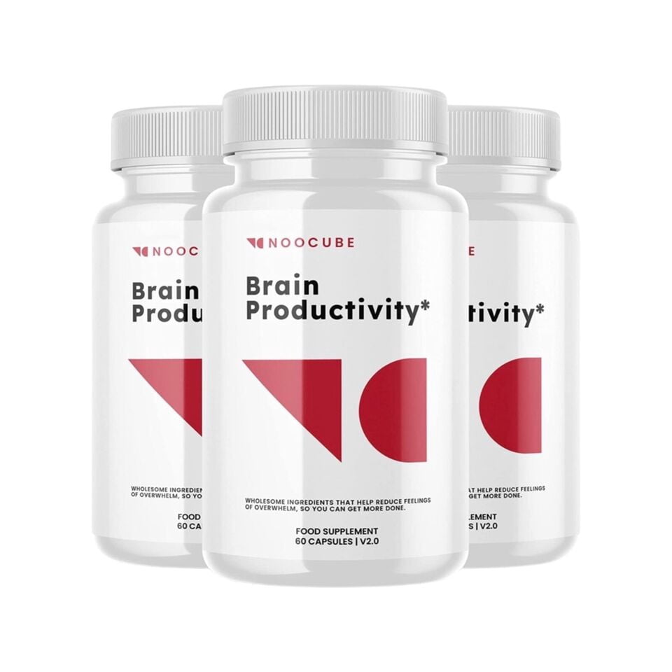 Noocube Brain Productivity Pills, Cognitive & Memory Support - 60 ...