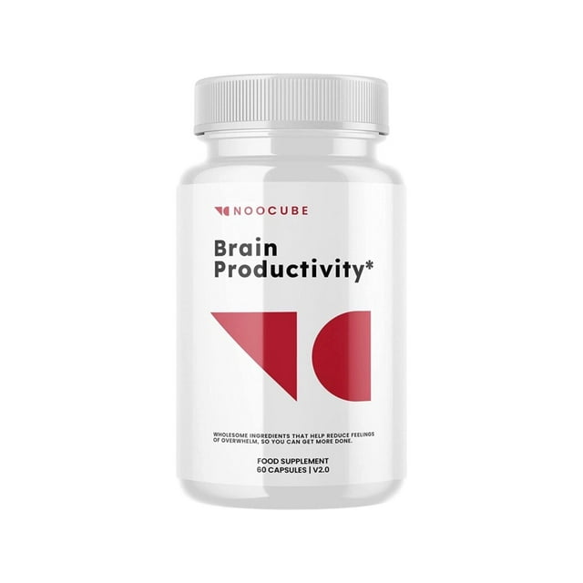 Noocube Brain Productivity Pills, Cognitive & Memory Support-60 ...