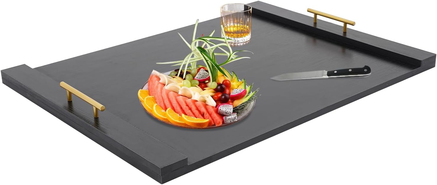 Noodle Board Stove Cover with Handles Gas Stove Top Cover Wood Butcher ...