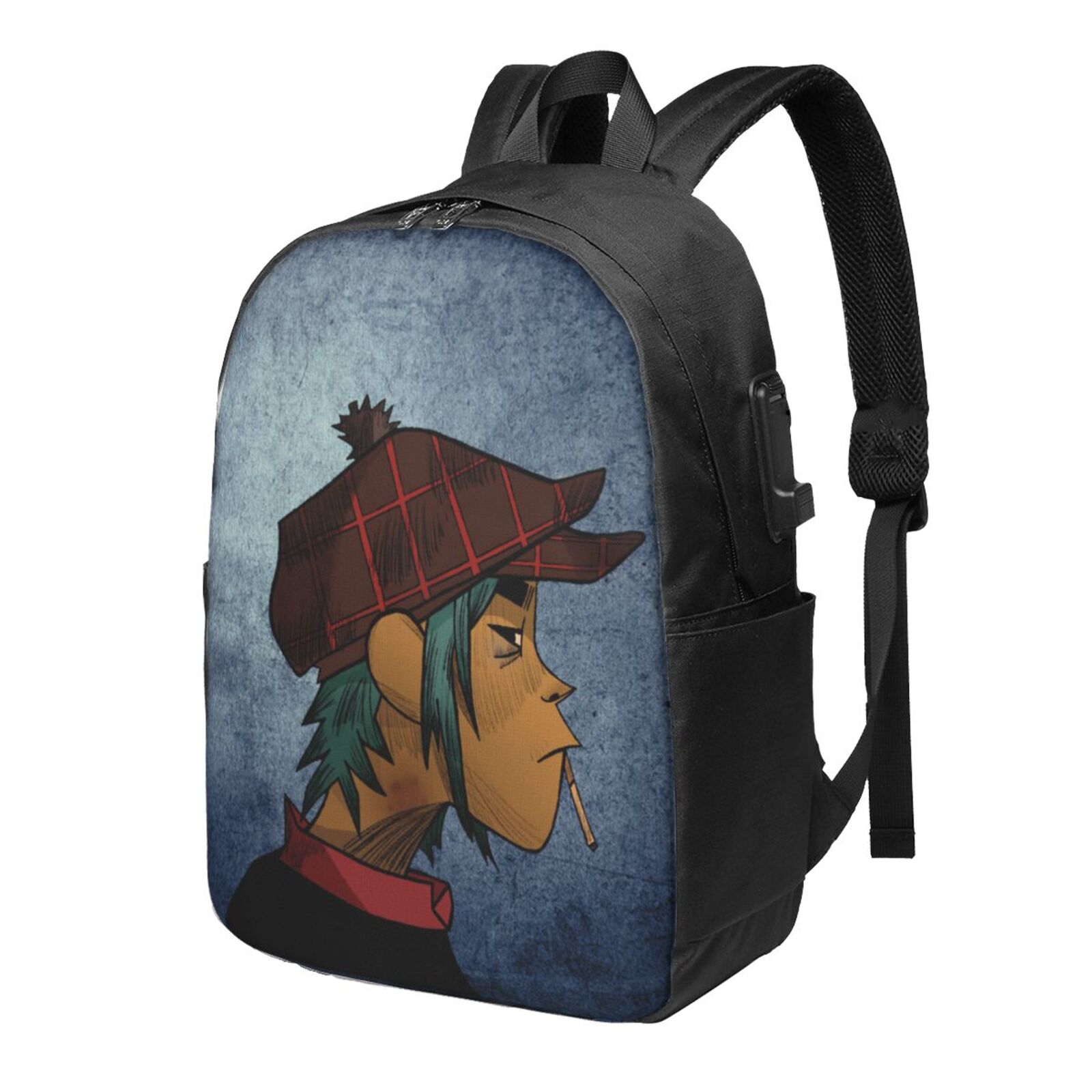 Noodle Gorillaz Music Backpack School Bag Bookbag Satchel Laptop ...