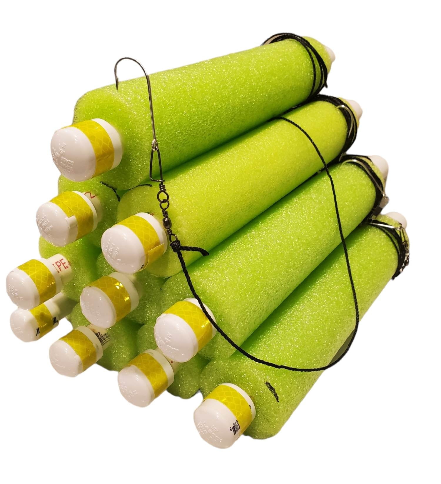 Noodle Jugs 10 Pack Green -Catfish - Catfish Rig - Catfishing Tackle ...