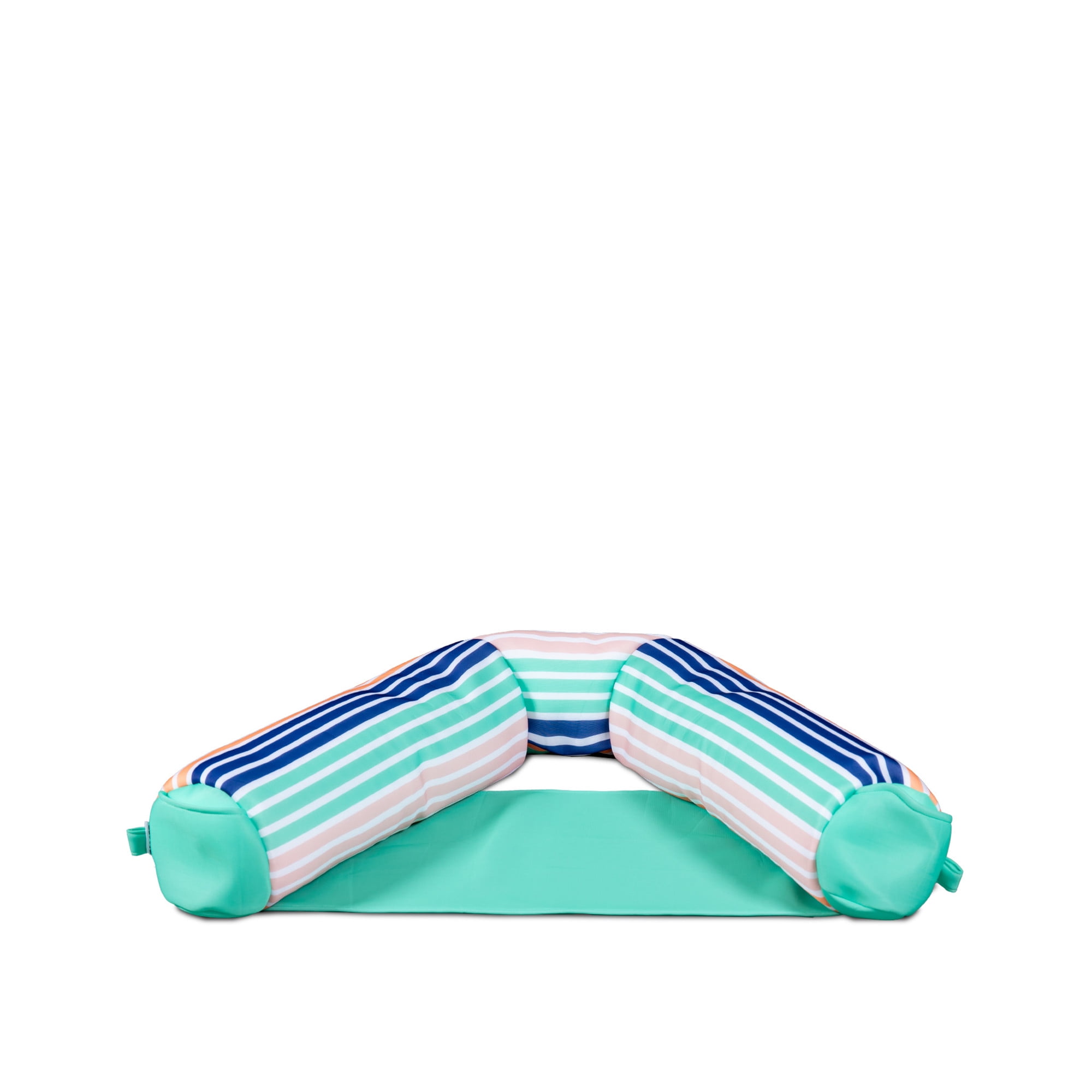 Big Joe Noodle Sling XL Pool Float, Rivera Stripe Turquoise, Quick ...