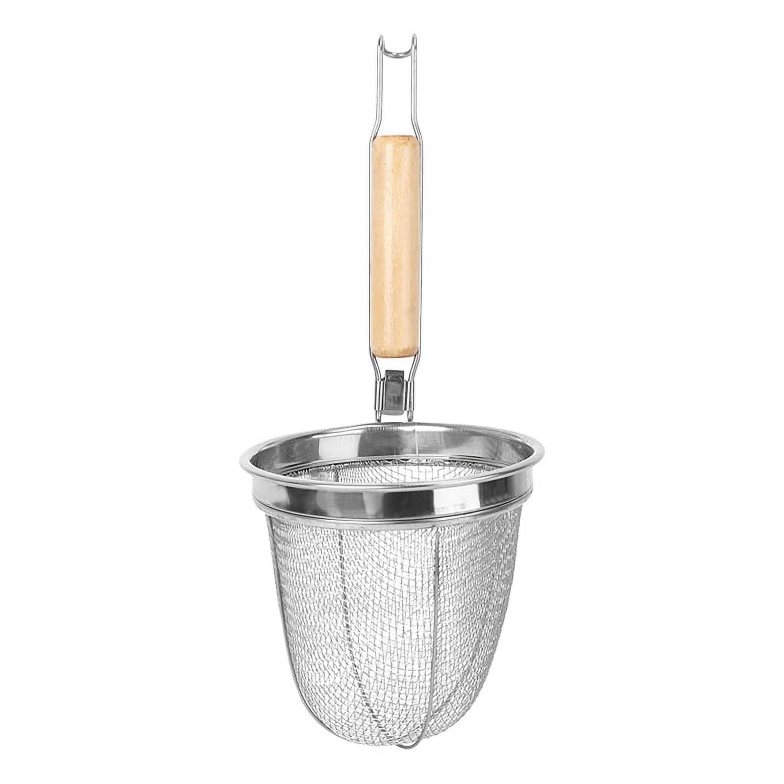 Noodle Strainer Stainless Steel Noodle Basket Multifunction Basket ...