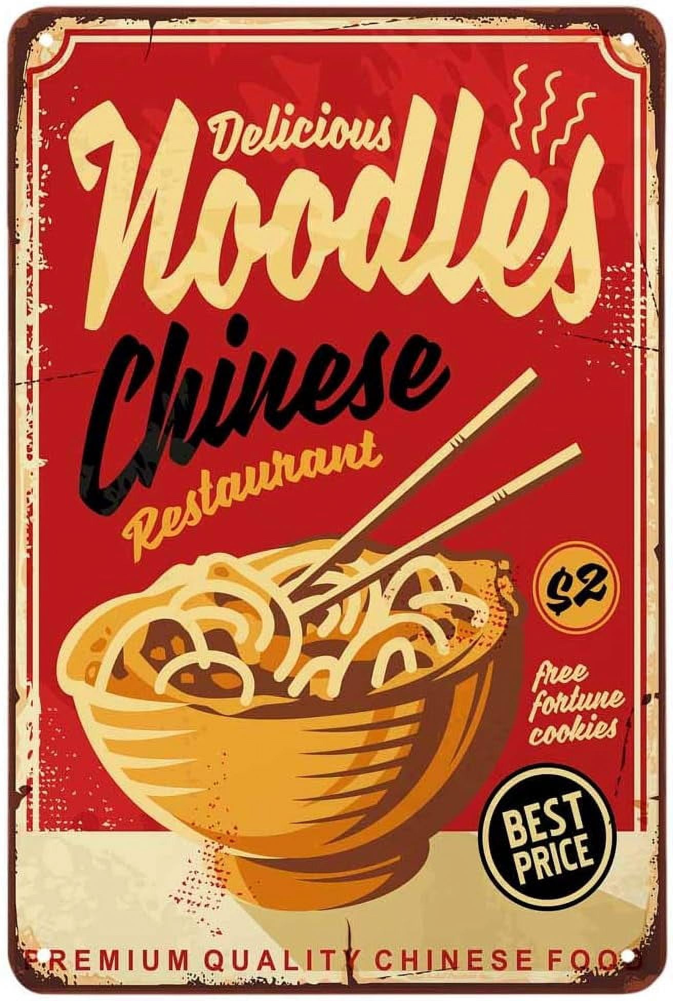 Chinese Food Sign