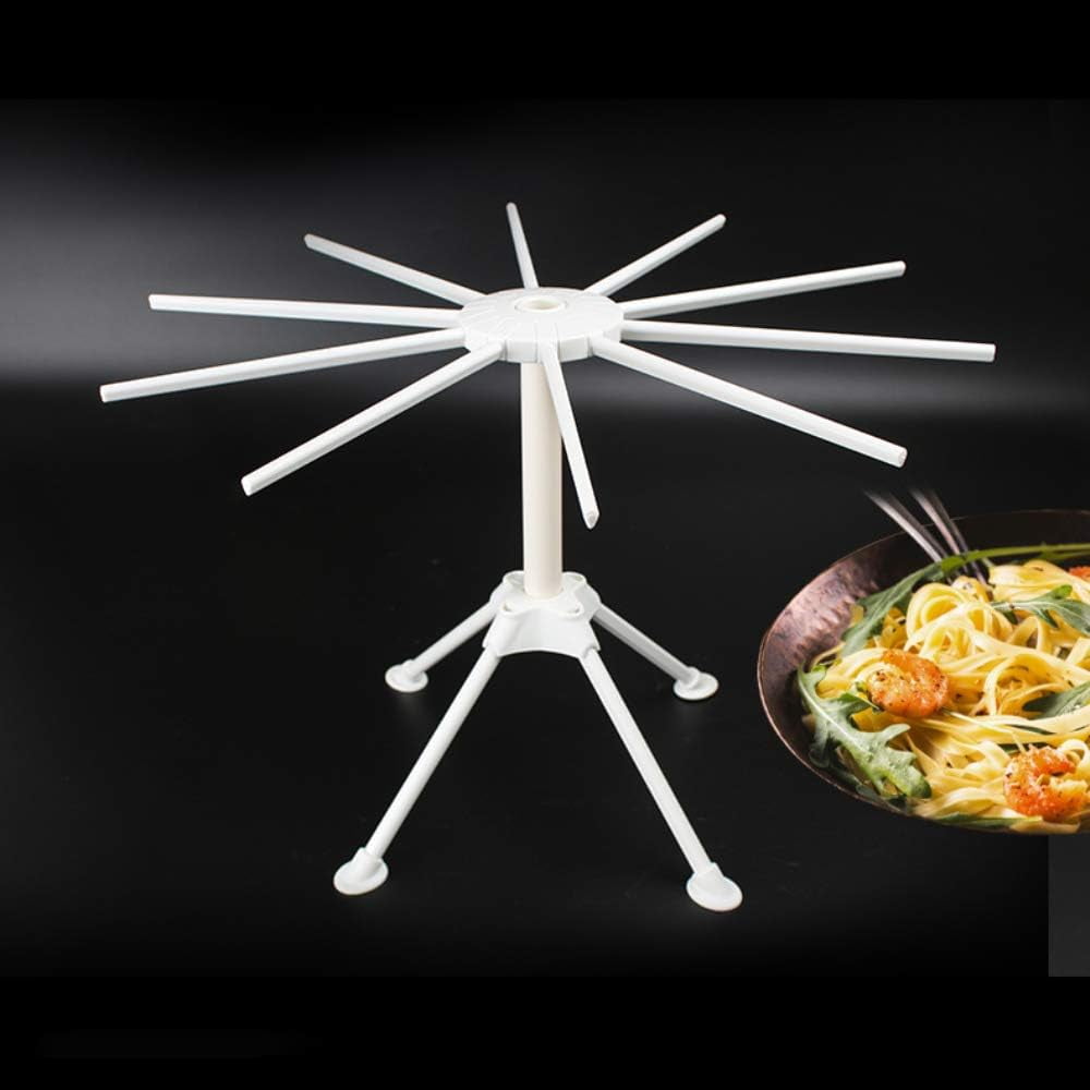Noodles Drying Holder, Spaghetti Dryer Stand, Collapsible Pasta Drying ...