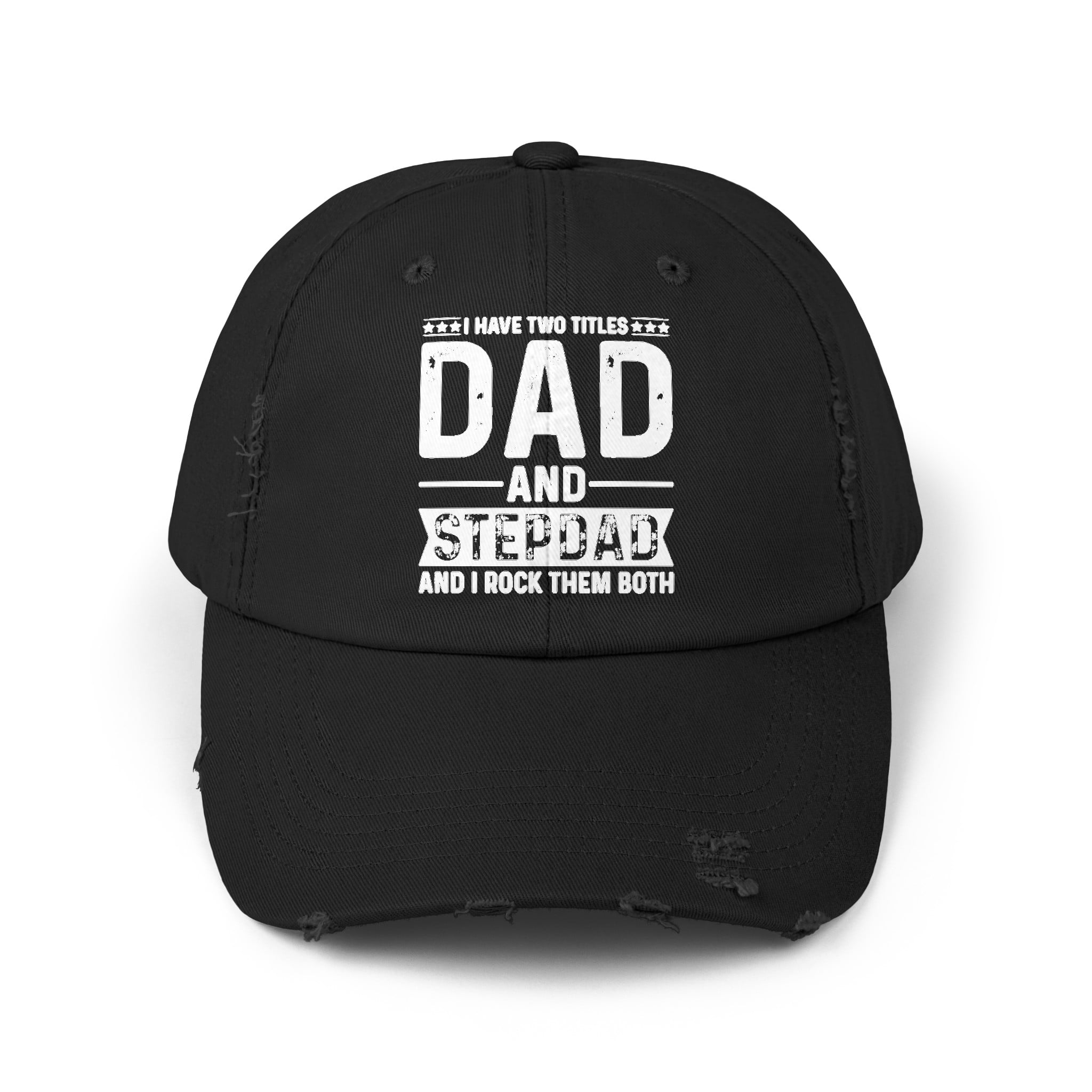 Nooks & Krannies Dad's Two Roles Distressed Cap - Walmart.com