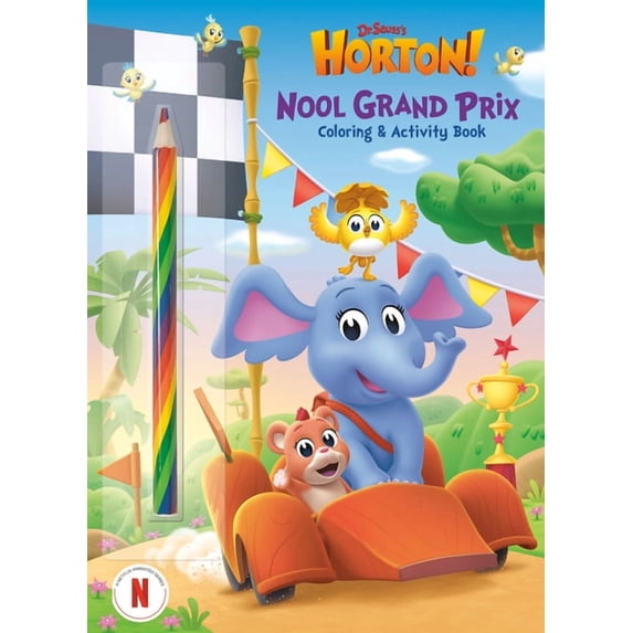 Nool Grand Prix (Dr. Seuss's Horton!): Coloring and Activity Book with ...