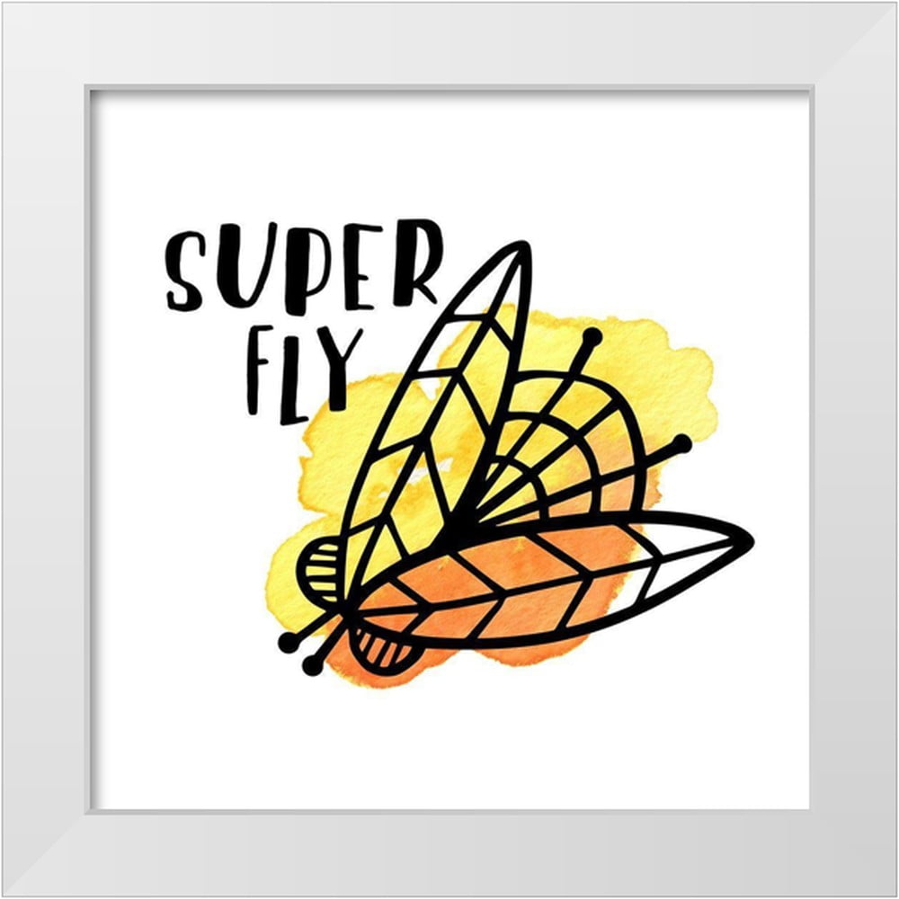 Noonday Design 12x12 White Modern Wood Framed Museum Art Print Titled ...