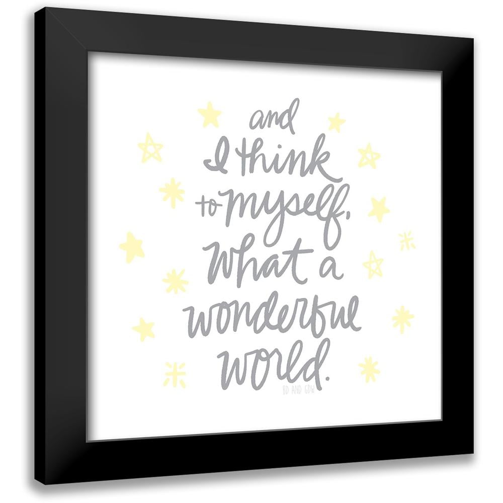 Noonday Design 15x15 Black Modern Framed Museum Art Print Titled ...