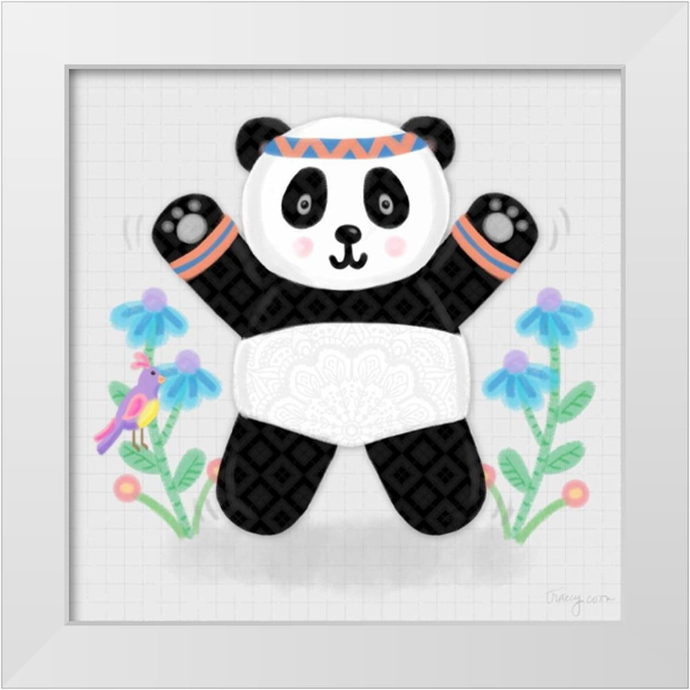 Noonday Design 15x15 White Modern Wood Framed Museum Art Print Titled ...